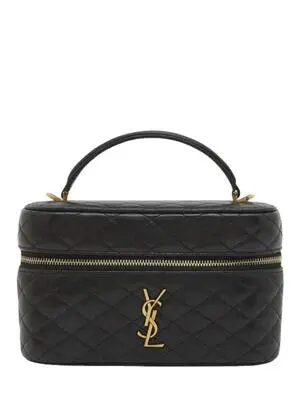 Saint Laurent Gabby Mini Vanity Case - Black