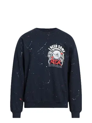 MASSIMO SABBADIN Fleece Sweatshirt - Blue