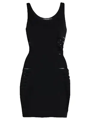 Versace Mini Bodycon Dress - Black