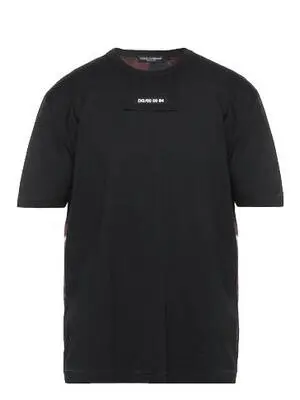 Dolce & Gabbana T-shirt Size Cotton, Polyamide, Polyurethane, Viscose - Black