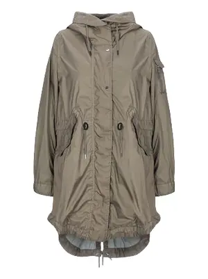 Woolrich Military Polyamide Coat - Green