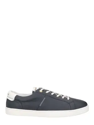 BALDININI Midnight Leather Low-top Sneakers - Blue