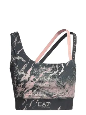EA7 Top Charcoal Size Polyester, Elastane - Grey
