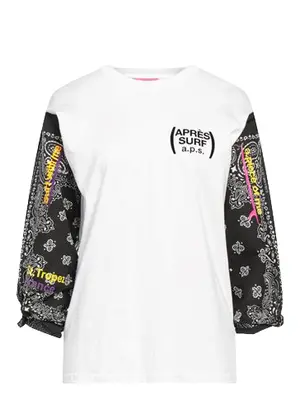 APRÈS SURF Paisley-print Jersey T-shirt - White