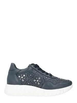 BALDININI Leather Sneakers - Navy