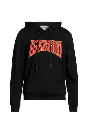 Iceberg French Terry Hoodie - Black
