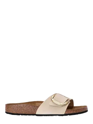 BIRKENSTOCK Madrid Big Buckle Slides - Neutrals