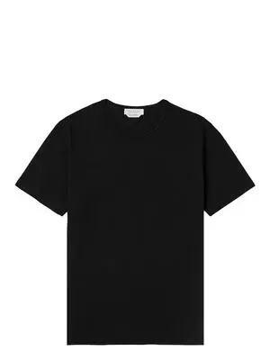 Gabriela Hearst Bandeira Cotton-jersey T-shirt - Black