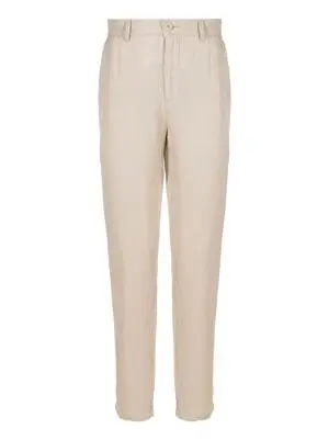 OSKLEN Tailored Linen Trousers - Neutrals