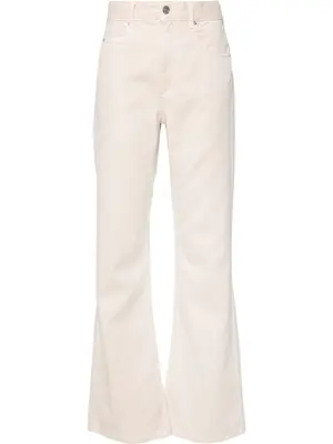 Isabel Marant Belvira High-rise Bootcut Jeans - Neutrals