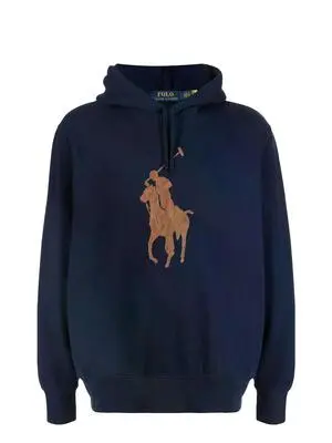 Polo Ralph Lauren Polo Pony Fleece Hoodie - Blue