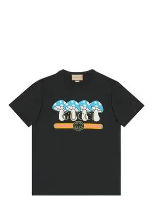 Gucci Jersey T-shirt - Black
