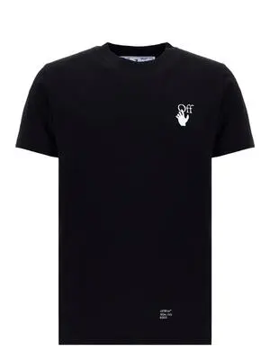 Off-White Caravaggio Arrow Slim Tee - Black