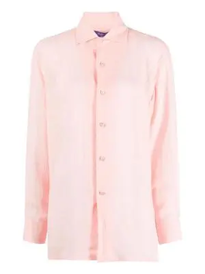 Ralph Lauren Spread-collar Button-down Shirt - Pink
