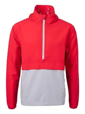 Cutter & Buck Charter Anorak Jacket - Red/polished