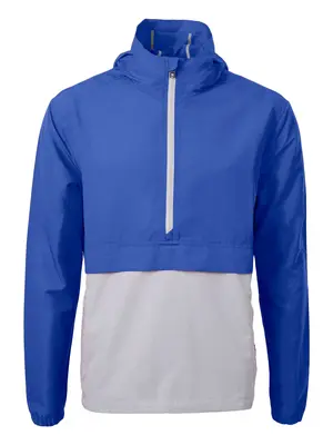Cutter & Buck Charter Anorak Jacket - Tour Blue/polished