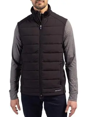 Cutter & Buck Evoke Hybrid Softshell Vest - Black