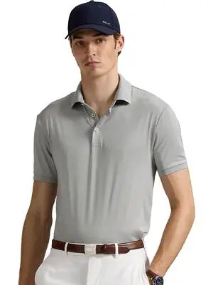 Ralph Lauren Tailored Fit Performance Polo Shirt Andover Heather