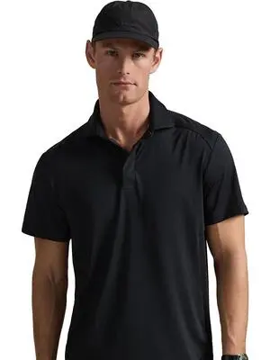 Ralph Lauren Tailored Fit Performance Polo Shirt - Polo Black