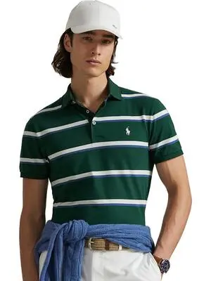 Ralph Lauren Tailored Fit Performance Polo Shirt Vintage Pine Multi
