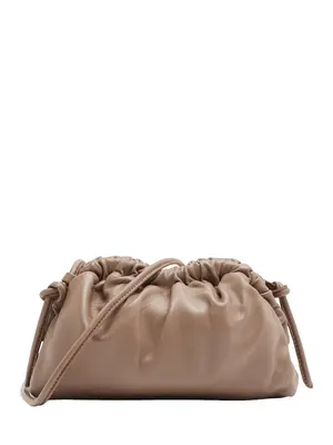 MANSUR GAVRIEL Mansur Gavriel Mini Leather Clutch Sand