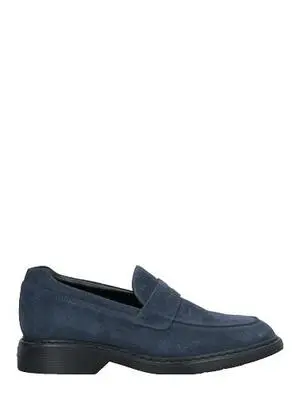 Hogan HOGAN Leather Penny Loafers Navy