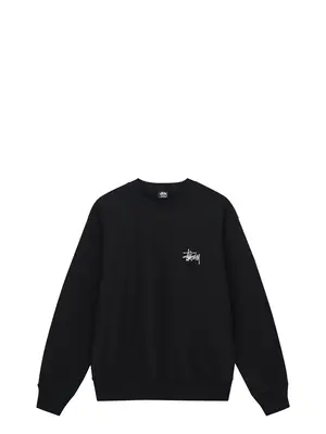 StÜssy Basic Crew - Black