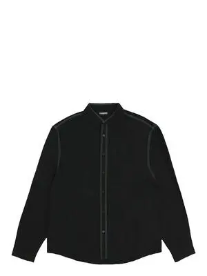 PLEASURES Life Button-down Shirt - Black
