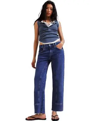 Free People We The Free Risk Taker Mid-Rise Jeans Be Bold