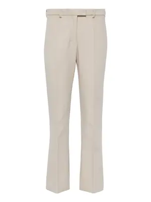 Max Mara Fatina Cropped Straight Pants - White