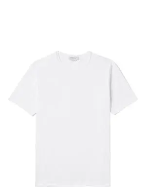 Gabriela Hearst Bandeira Cotton-jersey T-shirt - White