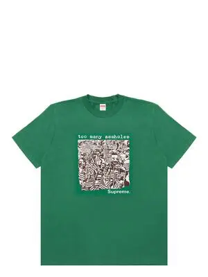 Supreme Too Many Assholes Tee 'light Pine' Green