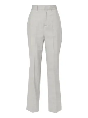 P.a.r.o.s.h High-waisted Tailored Trousers - Grey