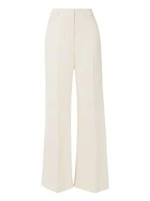 TOTÊME Flared Crepe Trousers