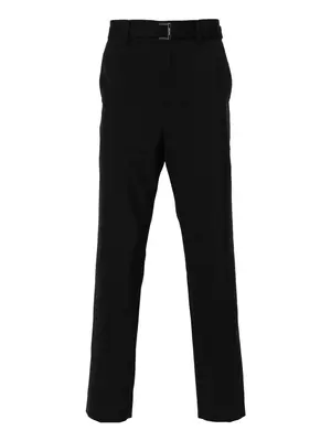 Sacai Melton Tailored Trousers - Black