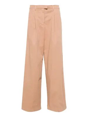 PINKO PINKO Wide-Leg Cotton Trousers