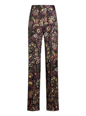 ETRO ETRO Twill-Print Trousers