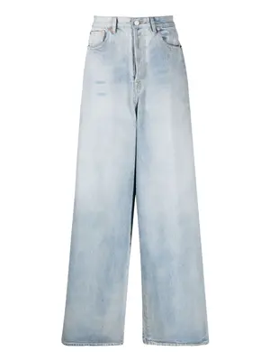 Vetements Big Shape Loose-leg Jeans - Blue