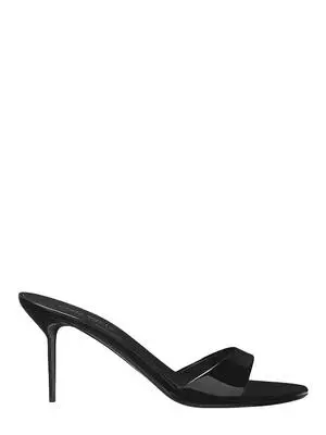 Paris Texas Lidia Patent Leather Mules - Black