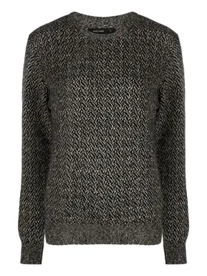FRENCKENBERGER Chevron-Pattern Cashmere Jumper