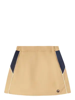 AMBUSH Mesh Panelled Miniskirt - Neutrals