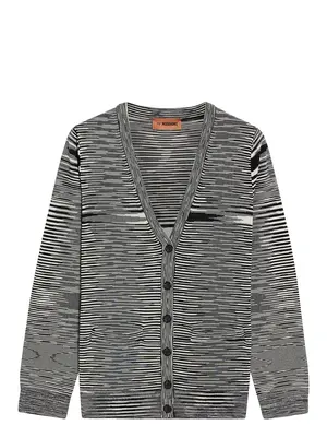Missoni Spacedyed Wool Cardigan - Black