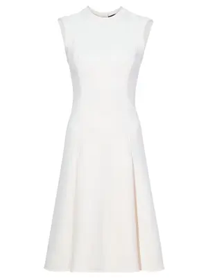 Proenza Schouler Kara Pleat-detail Dress - White