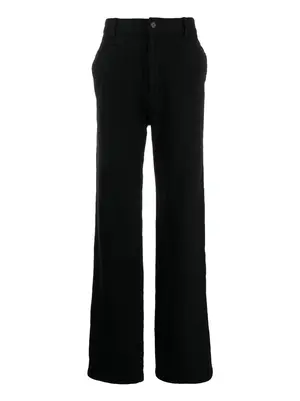 UNDERCOVERISM Wool Straight-leg Trousers - Black