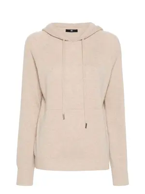 Max & Moi Palmer Knitted Hoodie - Neutrals