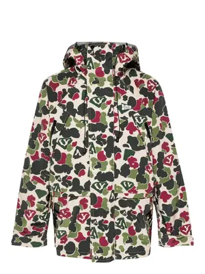 BILLIONAIRE BOYS CLUB Logo-appliqué Hooded Jacket - Green