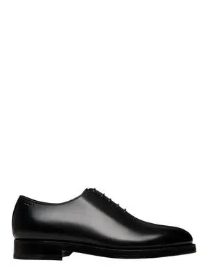 Bally Leather Oxford Shoes - Black