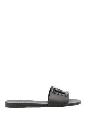 Dolce & Gabbana Logo Slides - Black