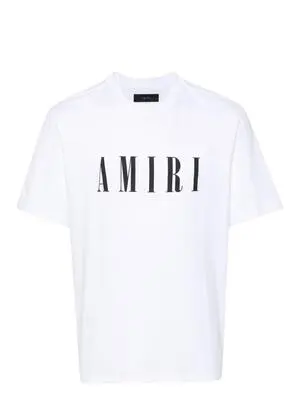 Amiri Core Logo-print Cotton T-shirt - White