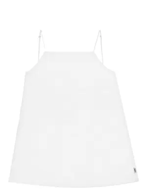 MAISON MARGIELA V-back Cotton Top - White